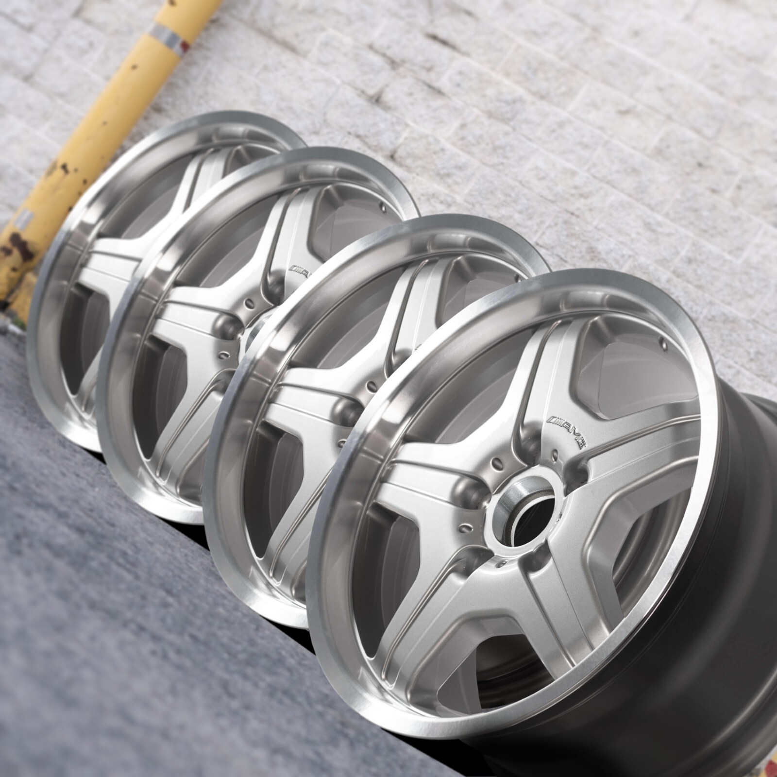 Mercedes G500 G55 AMG 18" inch rim OEM 2003 2004 2005 2006 2007 2008 ...