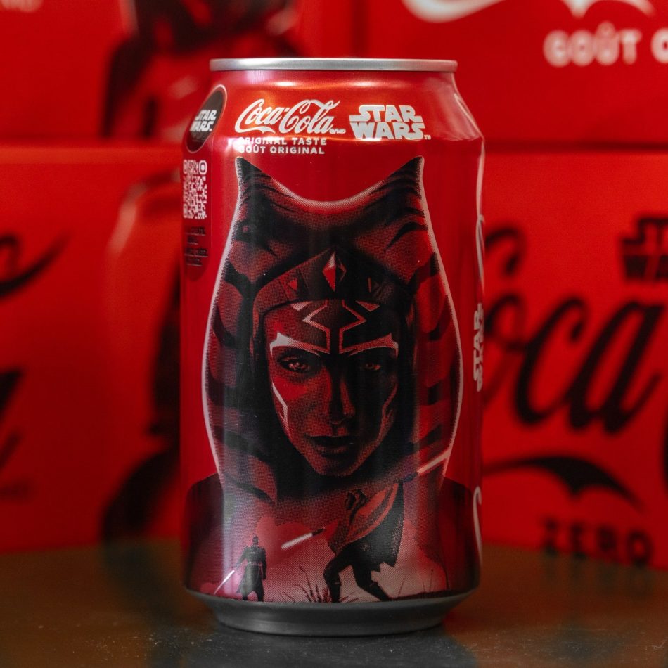 Star Wars Ahsoka Tano Coca Cola Coke Can Limited Edition Disney Jedi ...