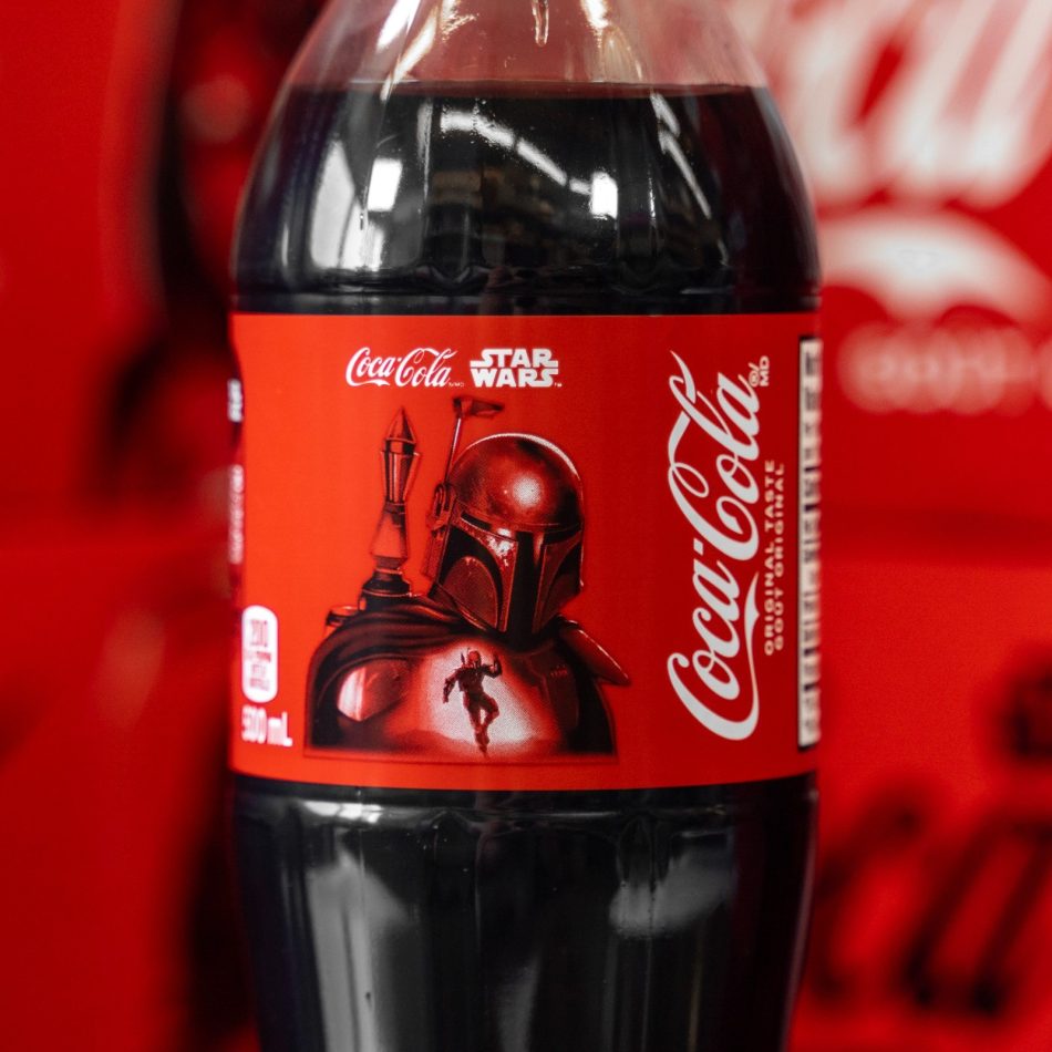 Star Wars Boba Fett Coca-Cola Coke Bottle Limited Edition Disney 2025 ...